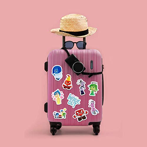 20 PCS Stickers Pack Inside Aesthetic Out Vinyl Colorful Waterproof for Water Bottle Laptop Bumper Car Bike Luggage Guitar Skateboard