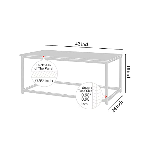 Coral Flower Coffee Table, End Table, Side Table, Bed Table,Modern Elegant Design, for Living Room, Bedroom, White