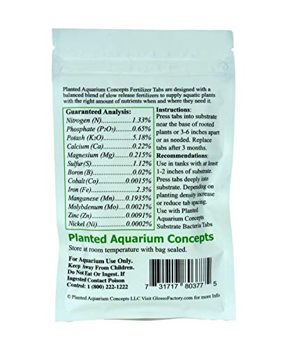Aquarium Plant Root Fertilizer Tabs 40 Count