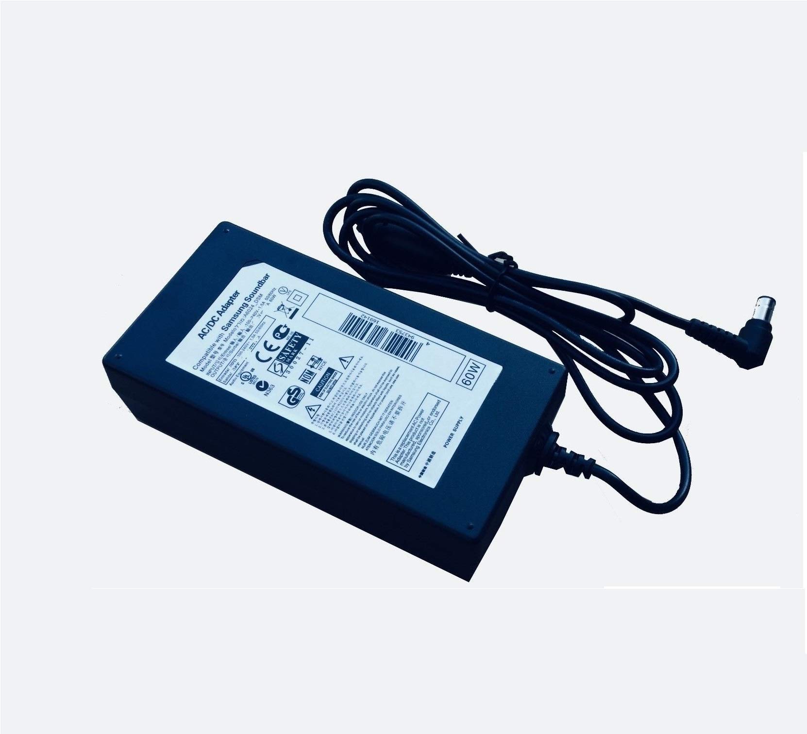 AC Adapter Compatible with Samsung Soundbar HW-T510 and HW-T510/ZA