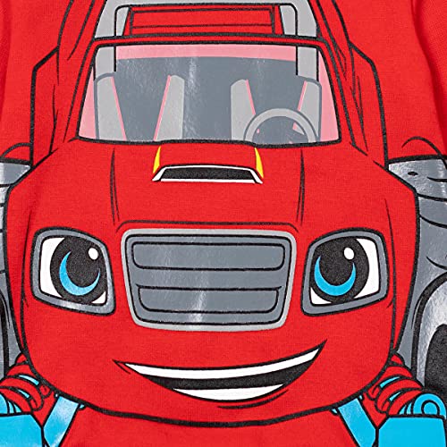 Blaze and the Monster Machines Toddler Boys Pullover Hoodie & Jogger Pants Red/Black 5T