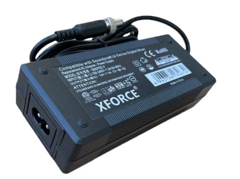 AC Adapter Compatible with Soundcraft Ui12 Digital Mixer