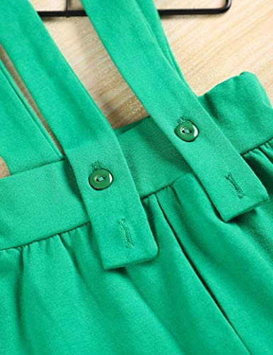 oklady My First St Patricks Day Baby Boy Outfit Gentleman Romper with Suspender Pants 1st st Patricks Outfits Sets