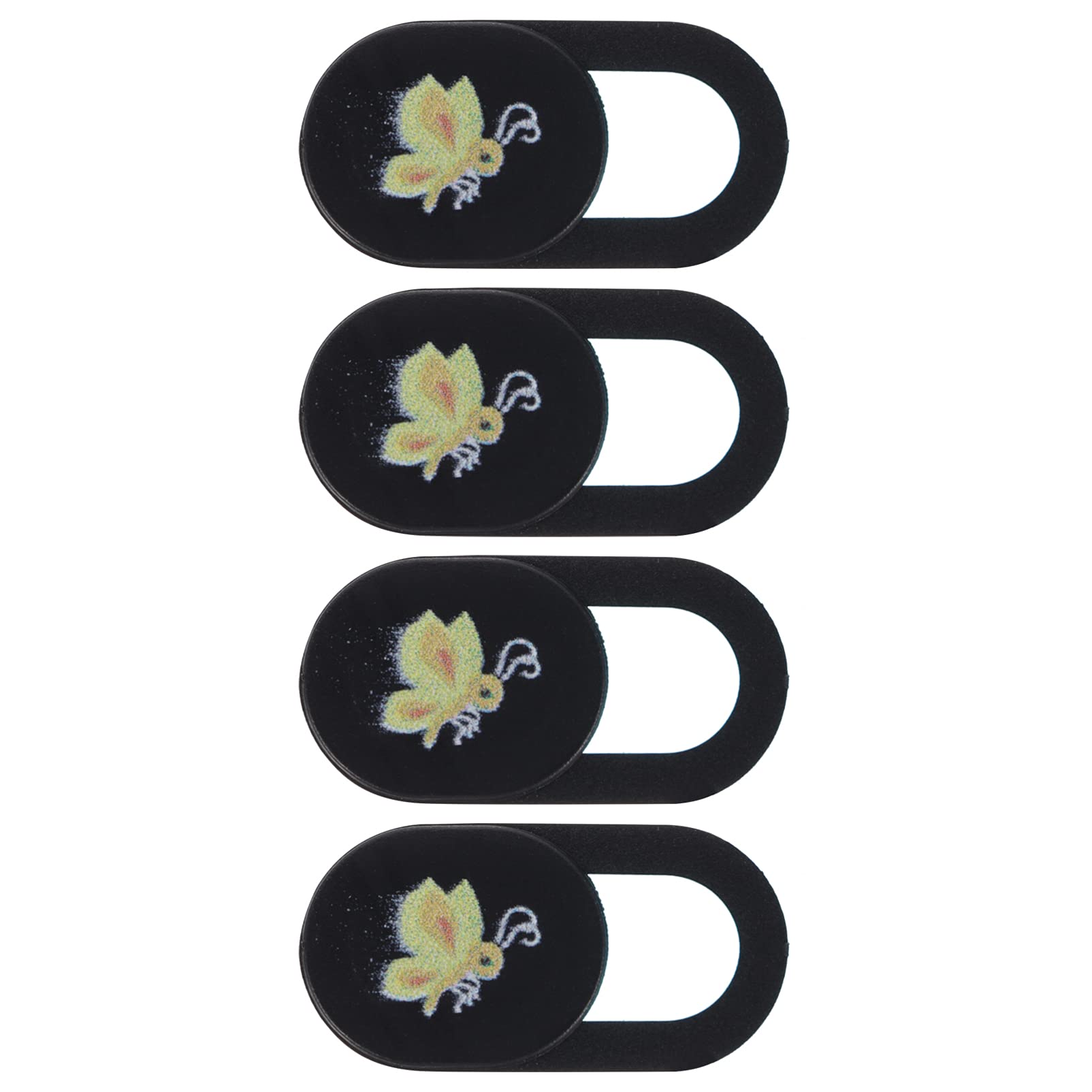 OSALADI 4pcs Privacy Cover Web Covers Plastic Webcam Cover Laptop Webcam Cover Webcam Protective Covers Peeping Covers Laptop Covers Tablet Covers