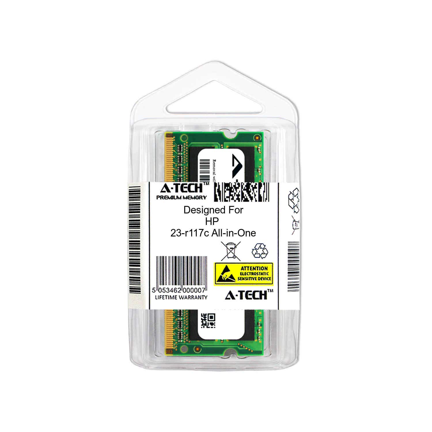A-Tech 8GB Module for HP 23-r117c All-in-One (AIO) Compatible DDR3/DDR3L PC3-14900 1866Mhz Memory Ram (ATMS275838B30845X1)
