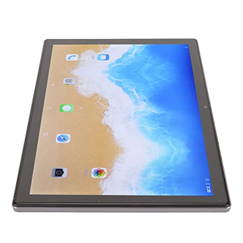 10.1 Inch Tablet, 100-240V 3200x1440 8MP Front 13MP Rear 5G WiFi Gray Writing Tablet PC for Android 12 (US Plug)