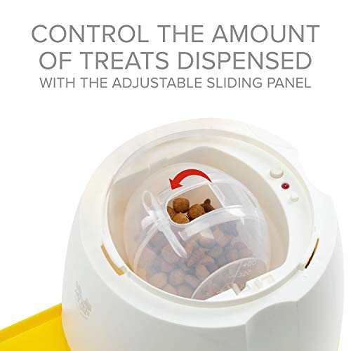 Arf Pets Dog Treat Dispenser with Remote Button β Dog Memory Training Activity Toy β Treat While Train, Promotes Exercise by Rewards, Improves Memory & Positive Training for A Healthier & Happier Pet