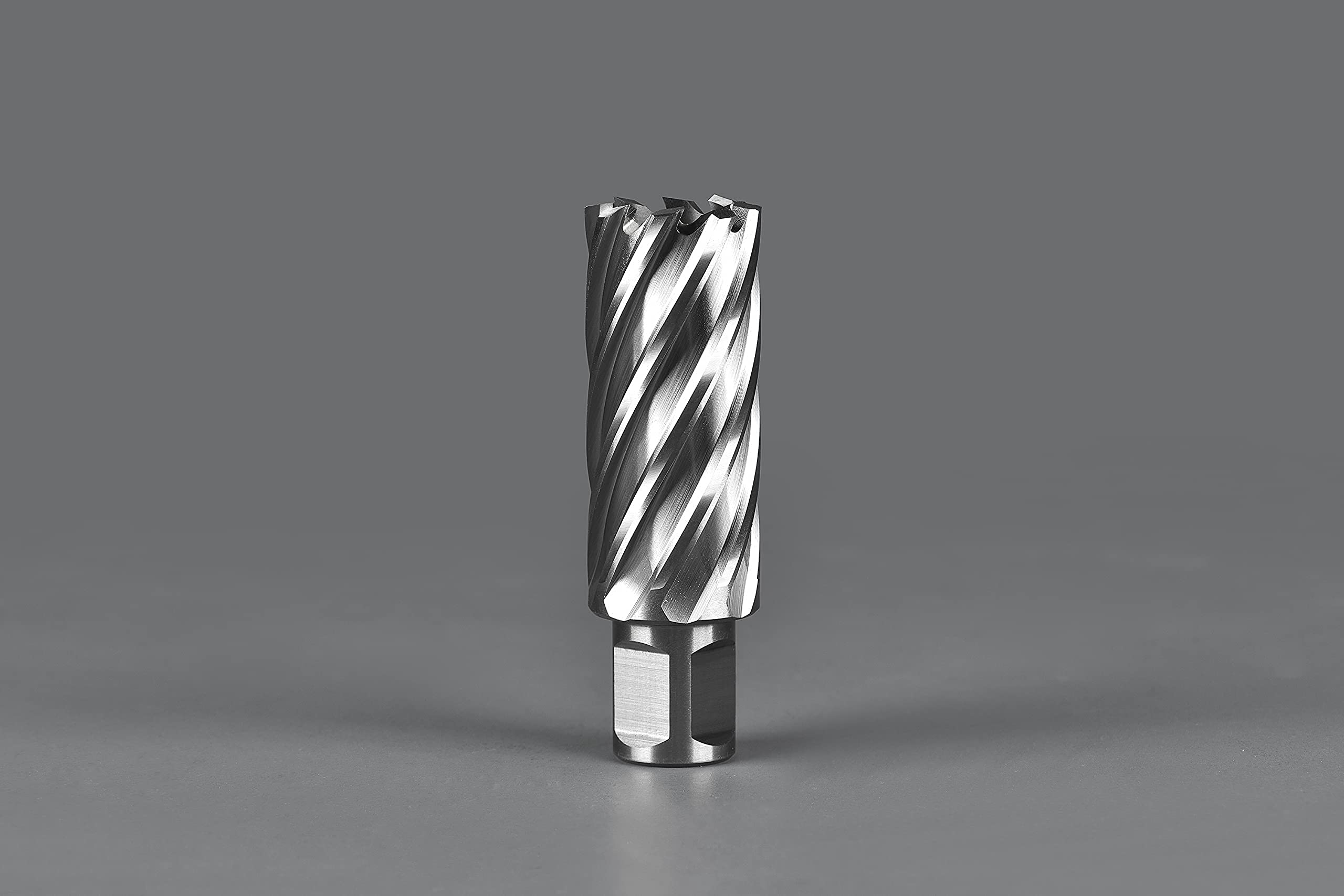 Annular Cutter Set 13 pcs JESTUOUS 3/4 Inch Weldon Shank 2 Cutting Depth and Cutting Diameter from 7/16 to 1-1/16 for Drill Press HSS Standard Kit Two Flat with 2 Pilot Pins