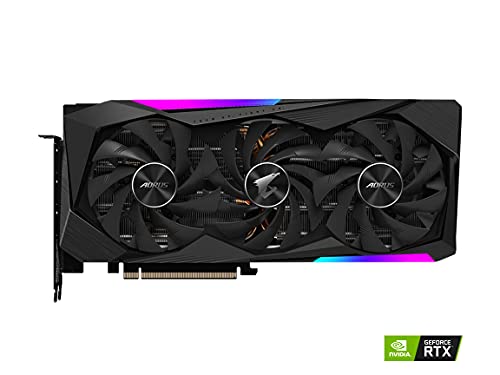 GIGABYTE AORUS GeForce RTX 3070 Master 8G Graphics Card, 3X WINDFORCE Fans, 8GB 256-bit GDDR6, GV-N3070AORUS M-8GD REV2.0 Video Card