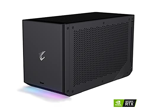 GIGABYTE AORUS RTX 3080 Ti Gaming Box eGPU, WATERFORCE All-in-One Cooling System, Thunderbolt 3, GV-N308TIXEB-12GD External Graphics Card