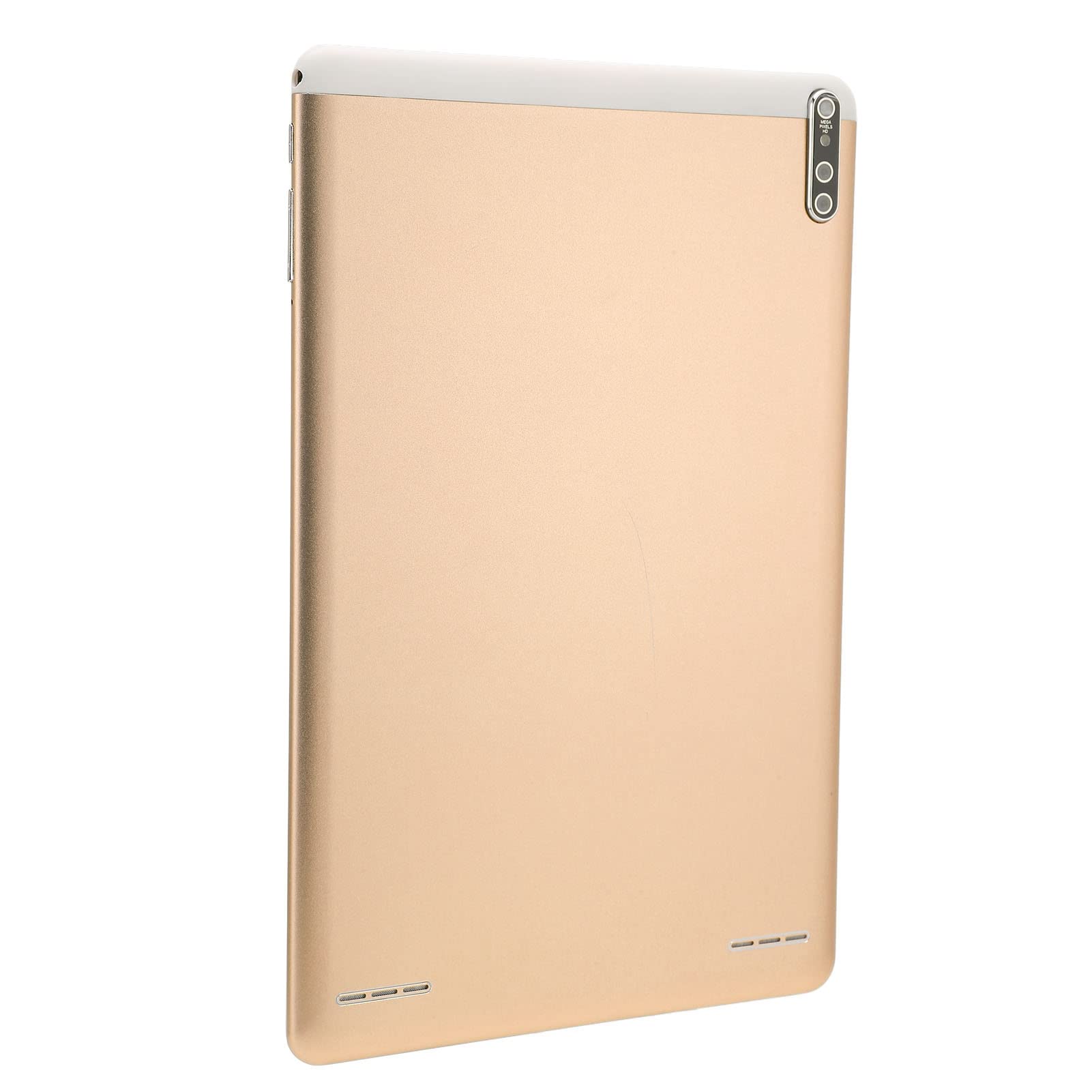 10inch IPS HD Tablet,3GB 64GB 8 Core Processor Tablet for 11,3G Network 5G WiFi,Front 5MP Rear 13MP Camera,Dual Sim Dual Standby,Dual Speakers,Gold (US Plug)