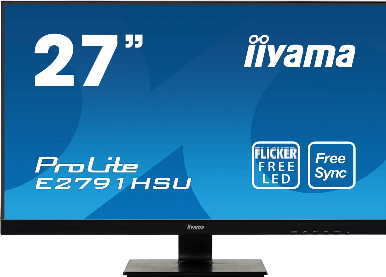 iiyama 27 ETE TN, 1920x1080, 1ms, 300cd/mĂœ, Speakers, VGA, W126364582 (300cd/mĂœ, Speakers, VGA, HDMI, DisplayPort, USB-HUB Prolite E2791HSU-B1, 68.6 cm (27), 1920 x 1080)