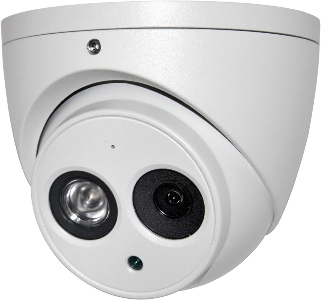 6MP Security PoE IP Camera, Outdoor UltraHD Dome Camera with Built-in Mic, 165ft IR Night Vision, Smart H-2-6-5, IP67 Weatherproof, WDR, 3D DNR(2.8mm)