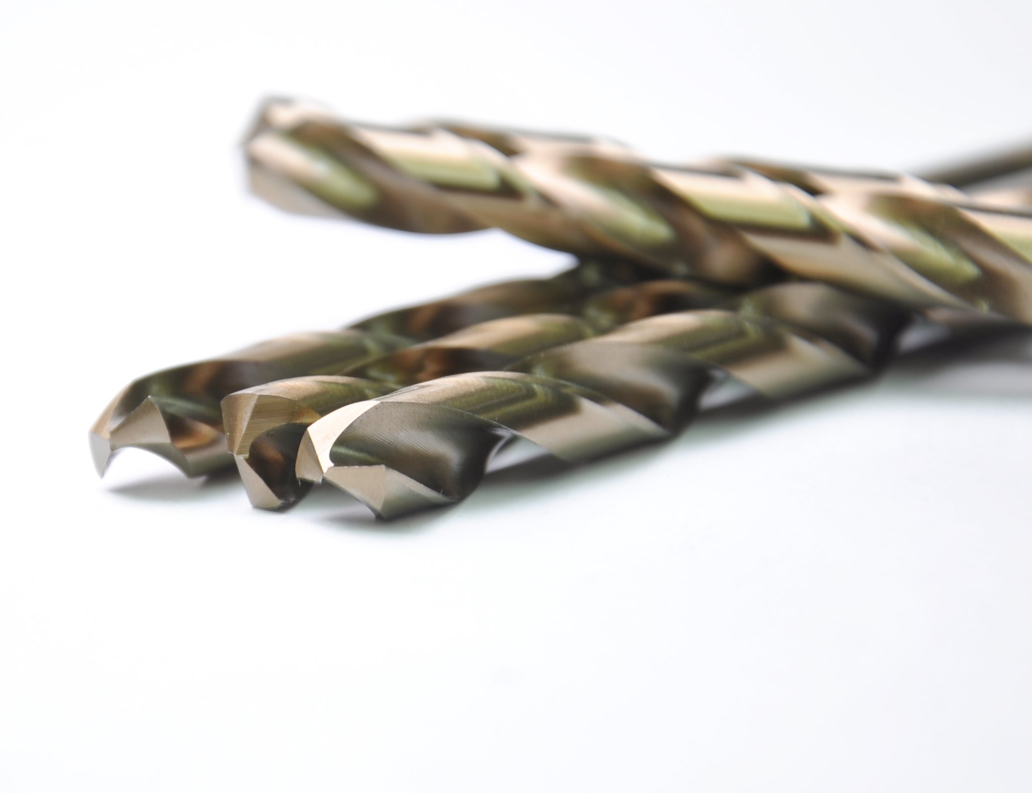 5PCS, 3/8", Cobalt Twist Drill Bits