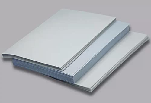 50 Sets of A4 Size Inkjet Print PVC ID Card Making Sheets - Non-Laminated Materials