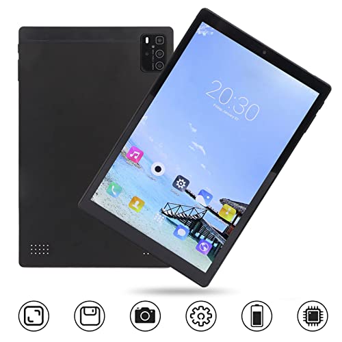 10in Tablet, for Android10 2GB RAM 32GB ROM Tablet PC Dual Speakers for Students (US Plug)