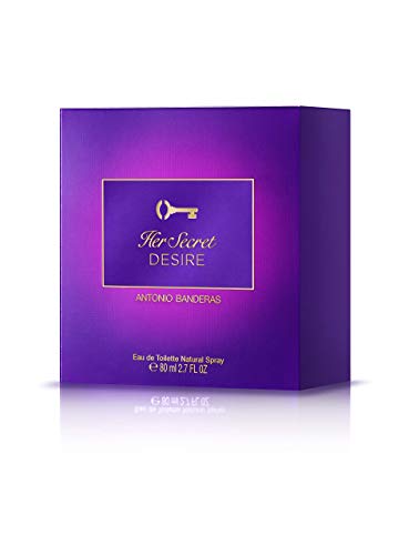 Antonio Banderas Secret Femenine (Her Secret Desire, 2.7 Fl Oz)