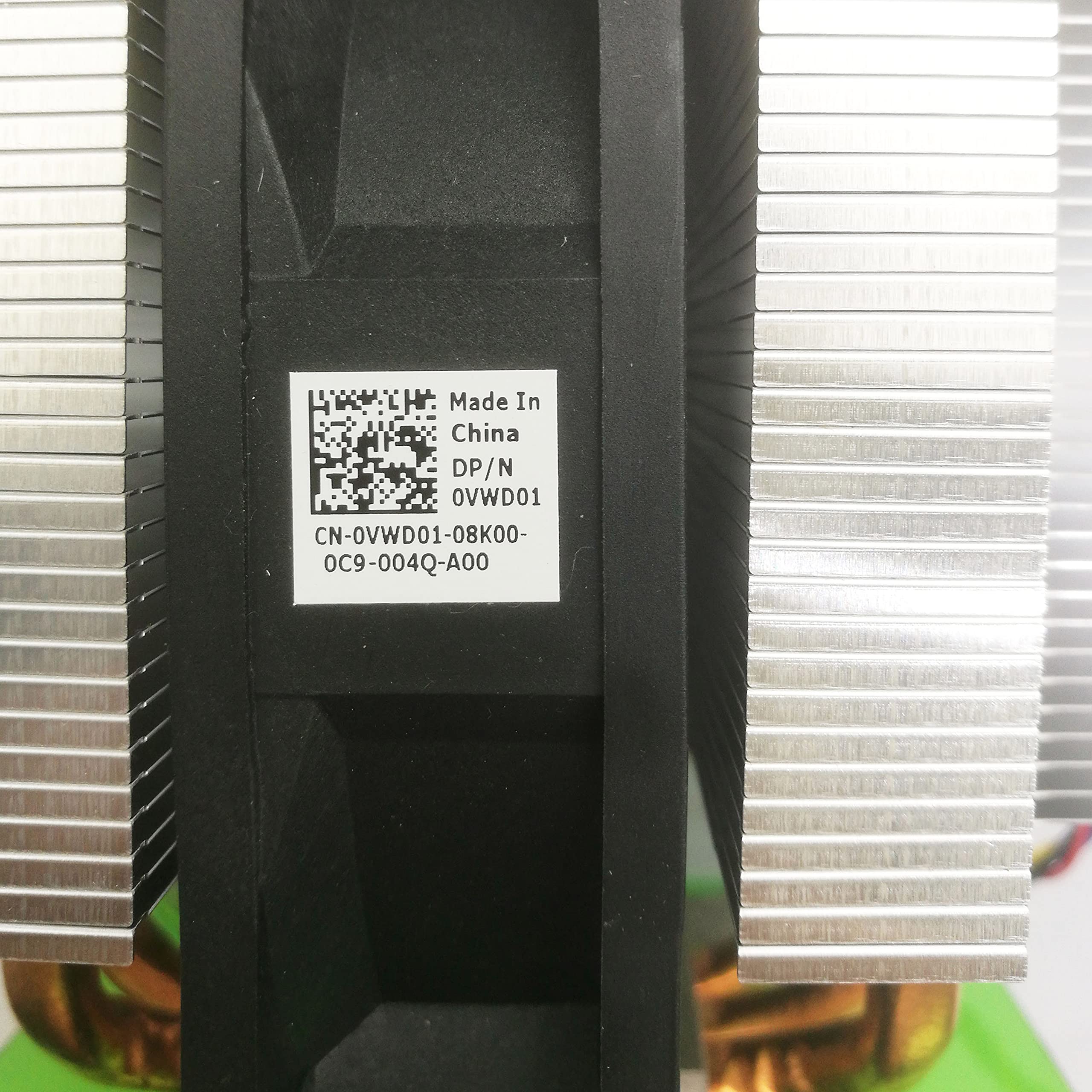 CPU Air Cooler Heat Sink with Fan Compatible with Dell XPS 8940 / G5 5090 / Optiplex 7080MT Desktop VWD01