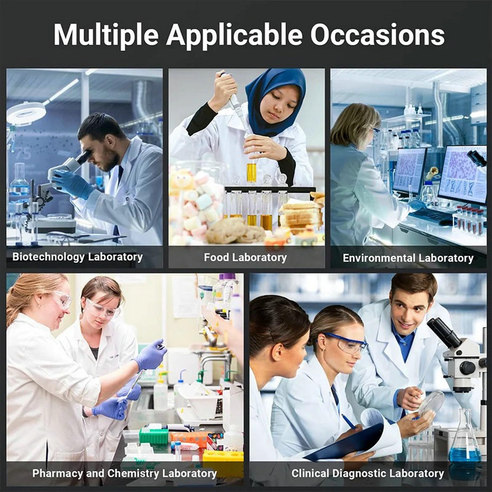 1000ul Filter Pipette Tips - Universal Pipette Tips,with Box RNase/DNase Free & Pyrogen Safe, 96 Tips/Rack Pk x 10 Racks (960 Tips)