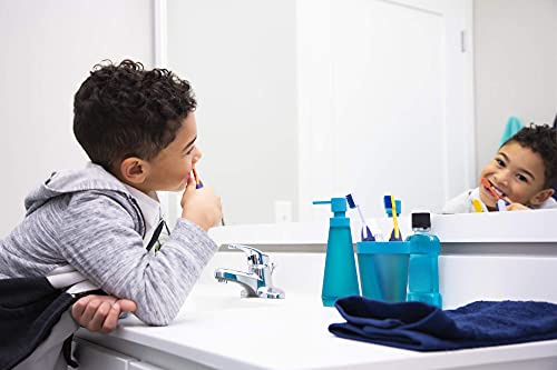 Grïppi Kids Manual Toothbrush | 45° Brush Helps Children Get a Deep Clean of Teeth & Gums | Encourages & Teaches Correct Brushing. (Superior Cavity Protection, Extra Soft, Easy to Grip), 2-Pack