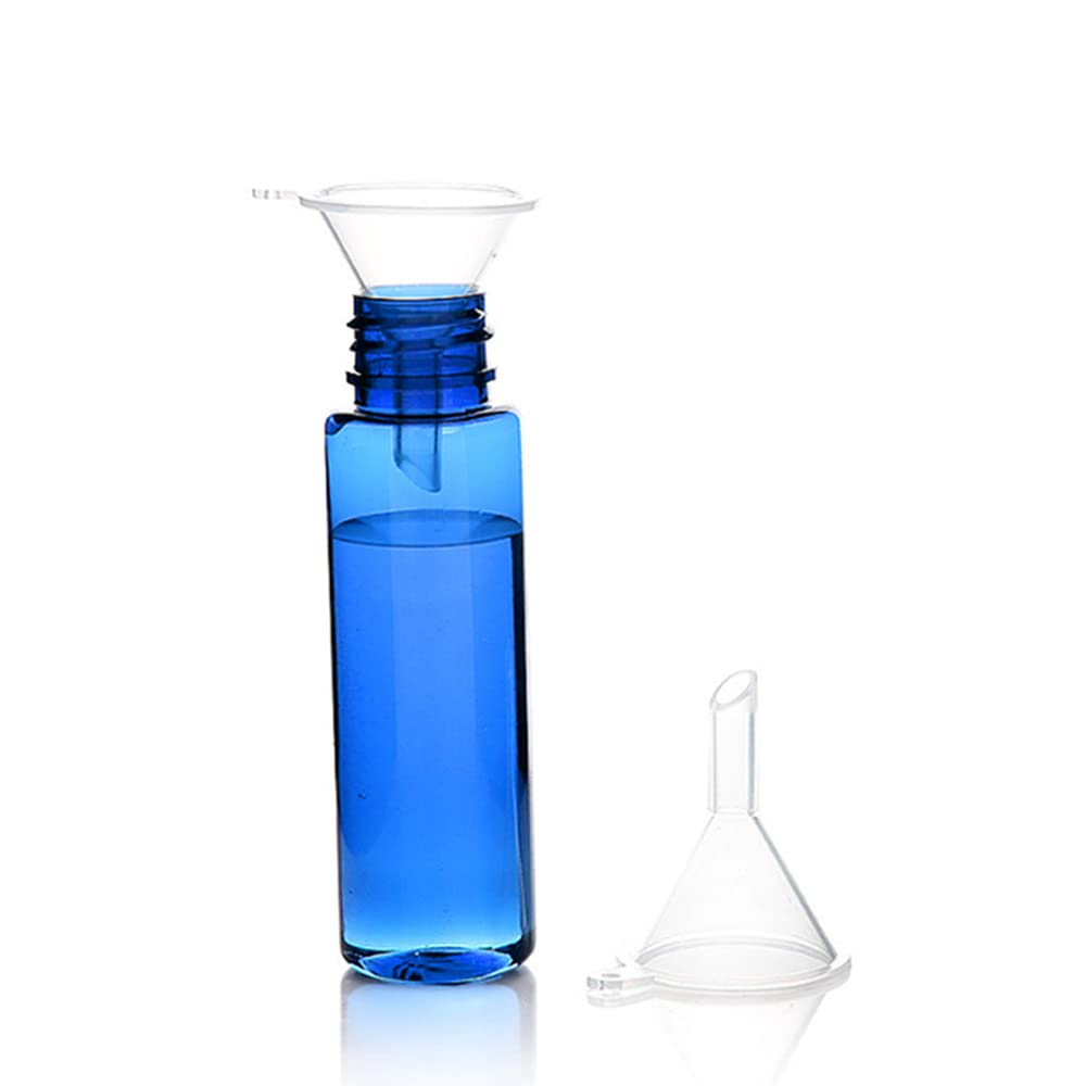 12Pcs Mini Funnel, Plasic Funnel,Small Funnel for Filling Essential Oils, Perfume, Powders, Laboratory Liquids