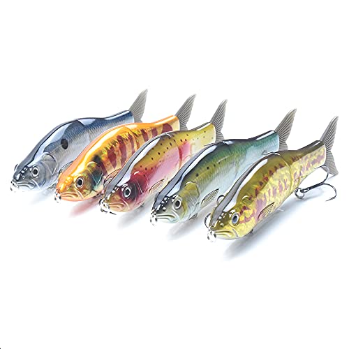 16.5cm Glide Shad Swimbait Wobblers Big Game Lures Fishing Slide Baits Sinking Floating Fishing Tackle Lure (Color : CC19S-05 SINK)