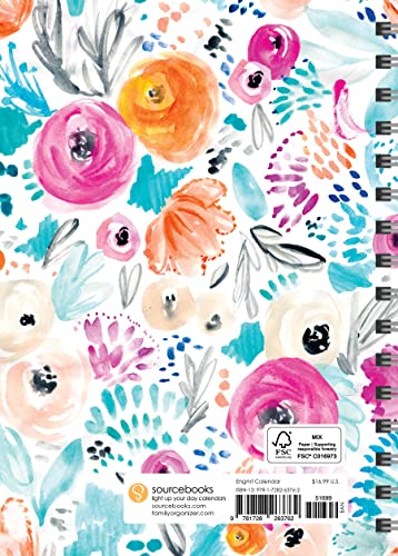 2024 Amy Knapp's Christian Family Organizer: 17-Month Weekly Faith & Inspiration Planner for Mom (Includes Stickers, Thru December 2024)