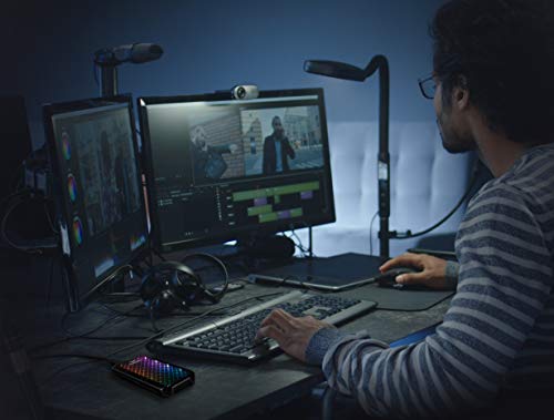 ADATA RGB SE900 2TB USB3.2 Gen2x2 Type-C Super Fast Transfer up to 2000MB/s Gaming and Personal External SSD (ASE900G-2TU32G2-CBK)