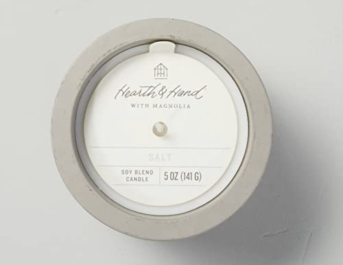 5oz Salt Mini Cement Candle - Hearth & Hand with Magnolia