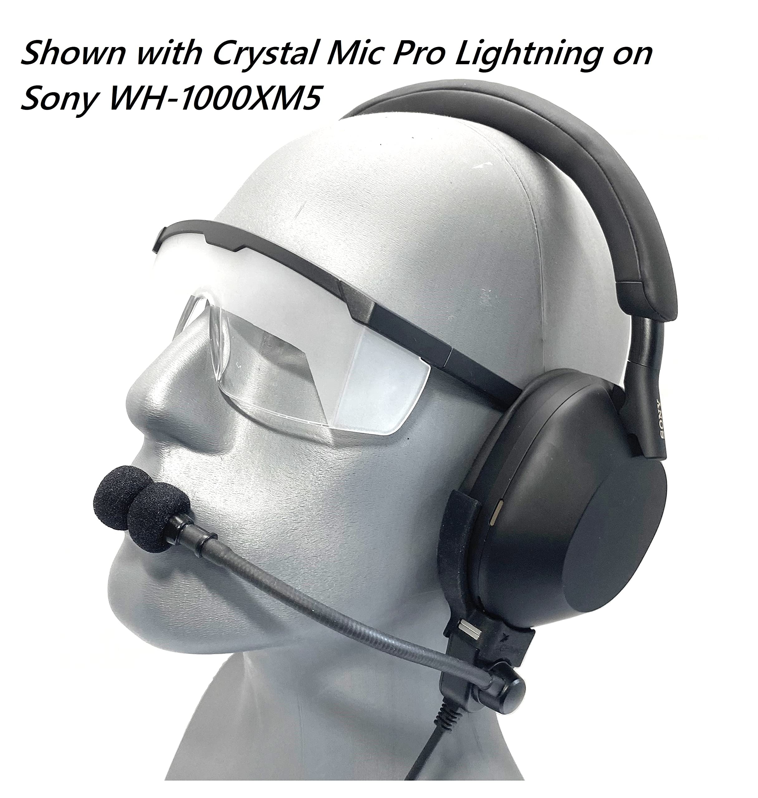 Crystal Pilot IFR View Limiting Device and Bag Tag with Light Gun Signals