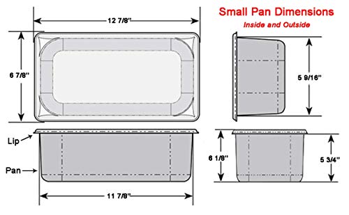 Concession Sinks - Standard Size Electric 3 Compartment with Hot Water for Food Vending Trailer, Hand Wash