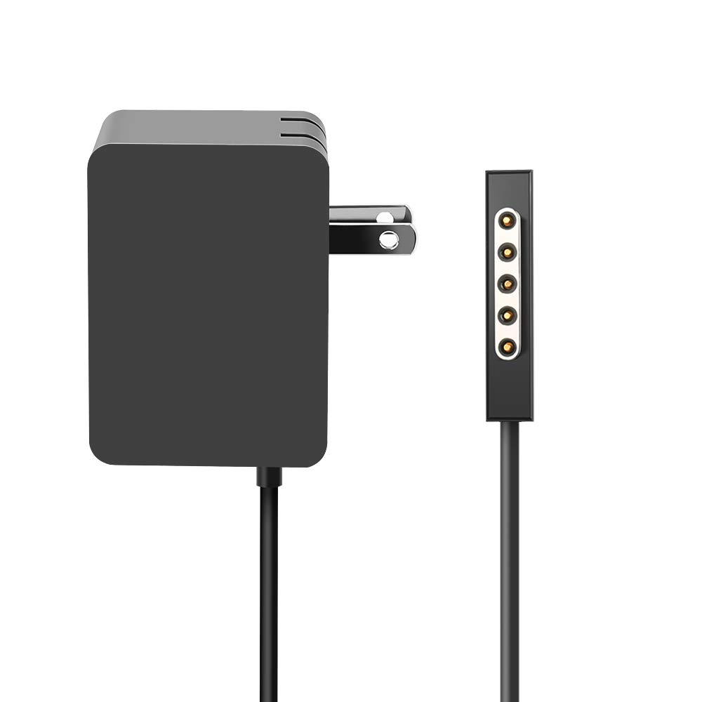 24W 12V 2A Portable Charger Power Supply for Microsoft Surface RT Surface Pro 1 and Surface 2 1512 Charger, by HESSURE