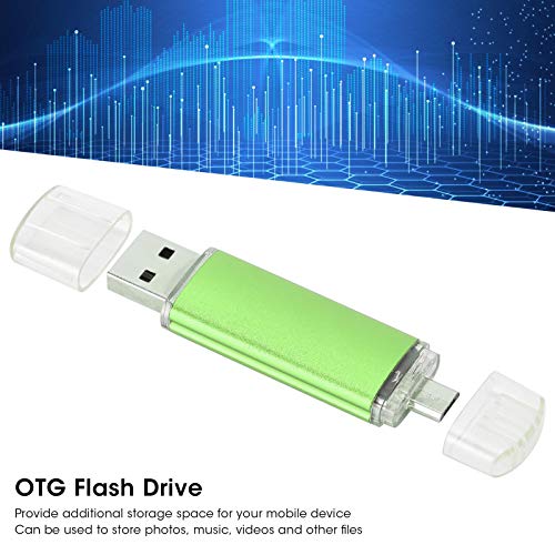 Flash Drive, USB Flash Drive, 2 in 1 USB Disk Micro U Memory Disk(128GB)
