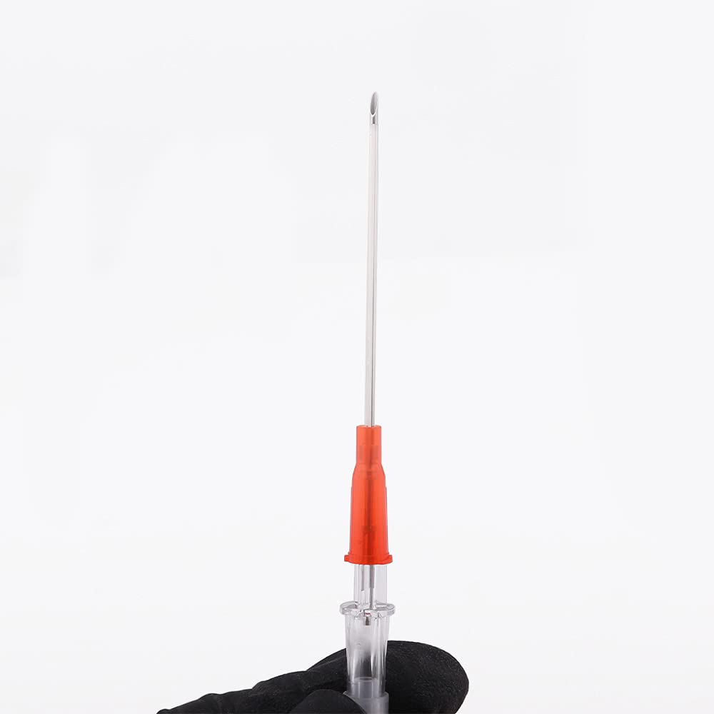 Catheter Piercing Needles - 8pcs Mixed Body Tattoo Piercings Needle 14G 16G 18G 20G, Disposable Piercing Needles Used for Ear Nose Piercings Tattoo Supply