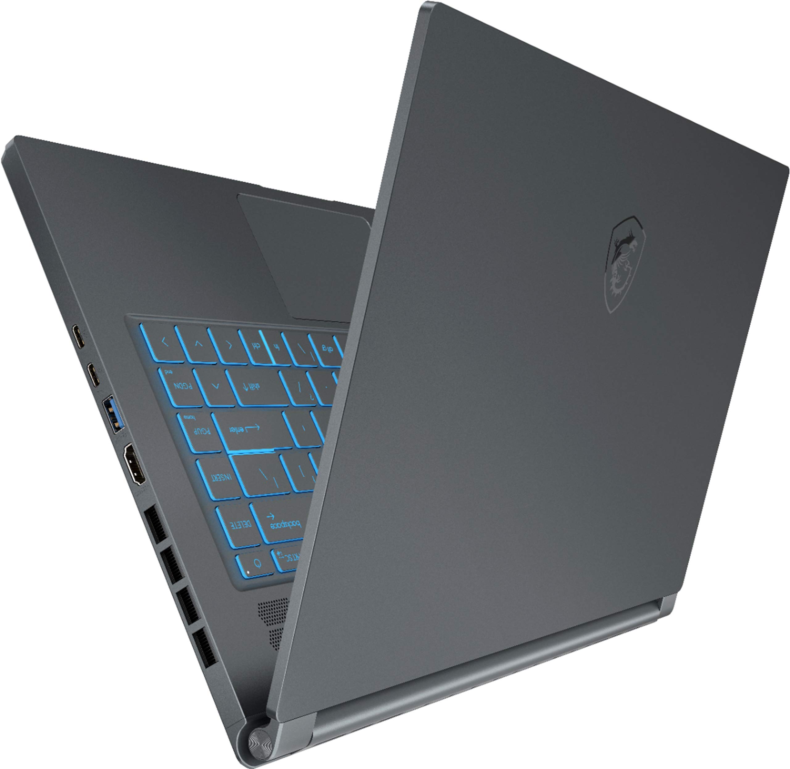 MSI Stealth 15M 15.6" FHD 144hz Gaming Laptop, Core i7-11375H, Discrete NVIDIA GeForce RTX 3060 (64GB DDR4 RAM | 2TB PCIe SSD) 720p Camera, Windows 10 Home Bundle with JTD Pad