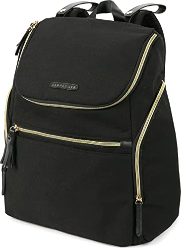 Dabney Lee Unisex Baby Fiona Backpack Diaper Bag, Black