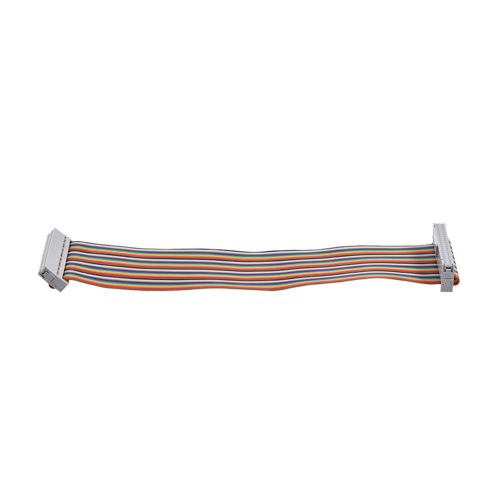 Female to Female GPIO Ribbon Cable 40Pin, Rainbow Ribbon Adapter Cable for Banana Pi/Raspberry Pi 2/3 with Good Contacts and Suitability