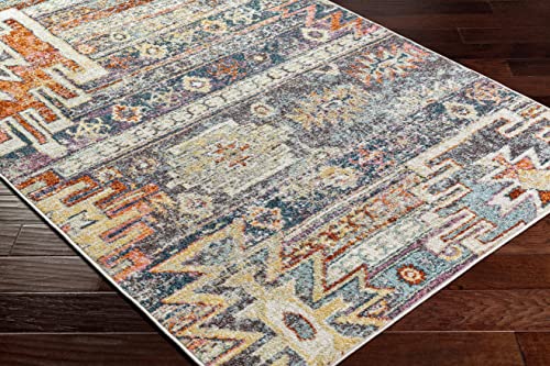 Artistic Weavers Ashens Rustic Area Rug,7'10" x 10'3",Denim