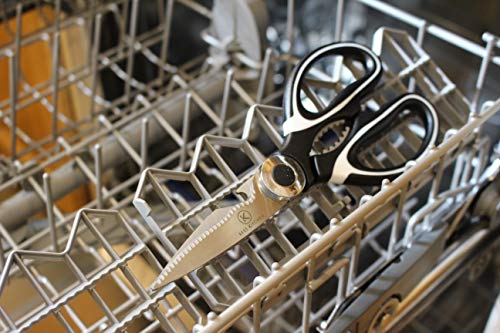 Best kitchen Heavy Duty Cooking Scissors for Food like Chicken, Poultry, Game, Meat, Pizza. Herb Cutting Utility Scissor β Multipurpose Dishwasher Safe Kitchen Shears β Surgical Grade Stainless Steel