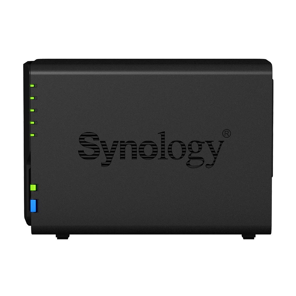 Synology DiskStation DS220+ NAS Server for Business with Celeron CPU, 6GB Memory, 8TB HDD Storage, DSM Operating System