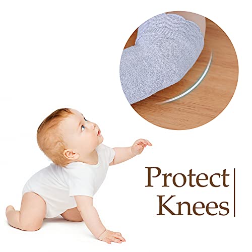 Petrass Knee High Socks Baby Girls,Infant Ruffle Knee High Socks,Toddler Knee High Socks (6 packs)
