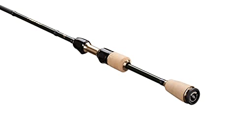 13 FISHING - Omen Panfish/Trout - 7'0" L Spinning Rod - OPTS7L, Green/Gold