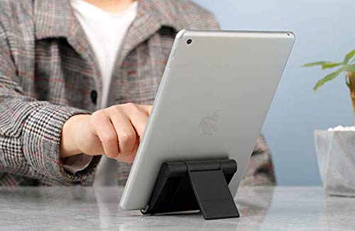2 Pack Adjustable Tablet Stand Compatible with Fire HD 8 HD 10,Fire 7 Tablets,Compatible with Samsung Galaxy Tab A7 A8 S5e,Compatible with Kindle Paperwhite,E-Readers Desktop Holder