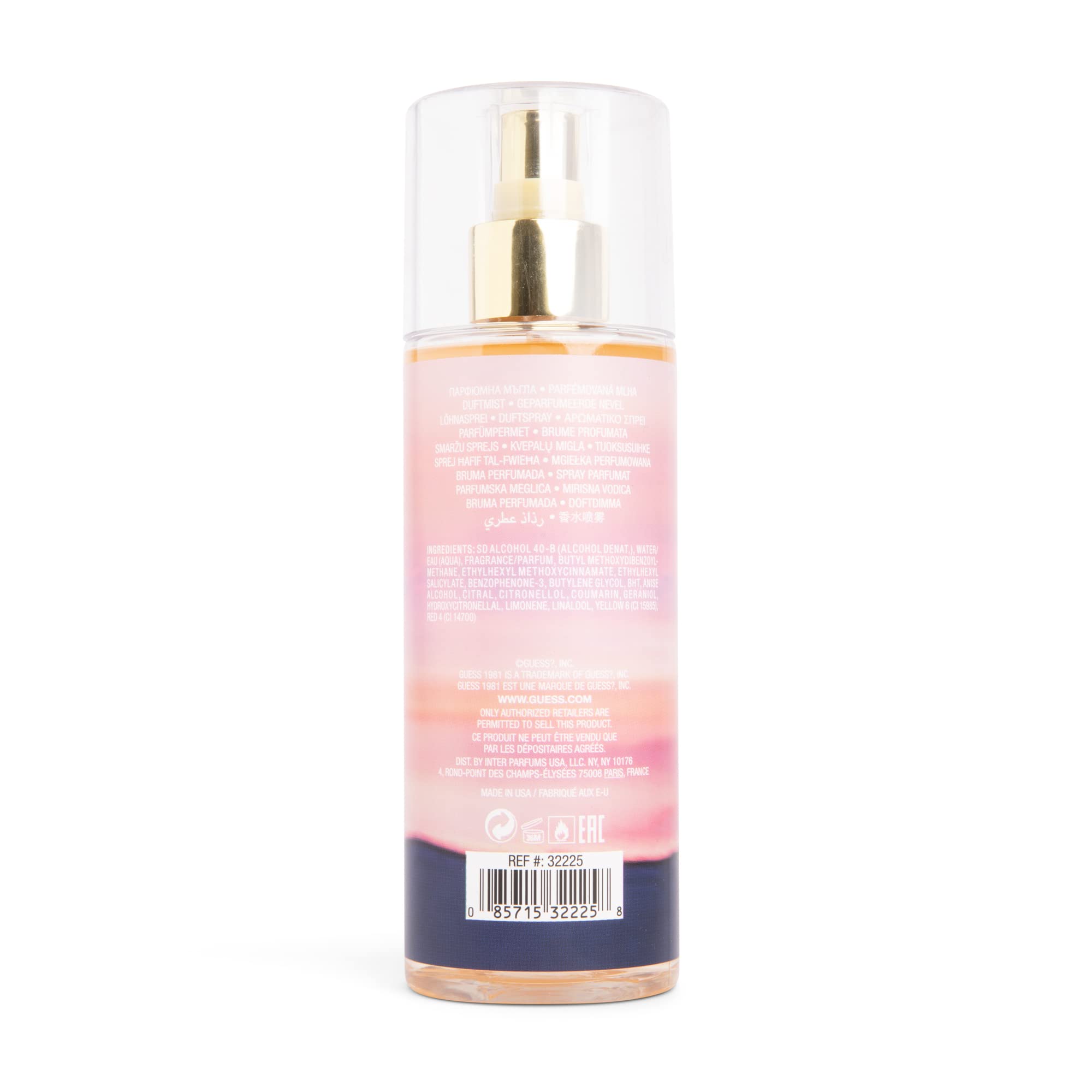GUESS 1981 Los Angeles Fragrance Body Mist Spray for Women, 8.4 Fl Oz