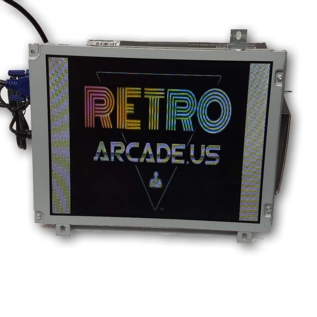 10.4 Inch Arcade Game LCD Monitor, for Jamma, MAME, and Cocktail Game cabinets, Also Industrial PC Panel mountable