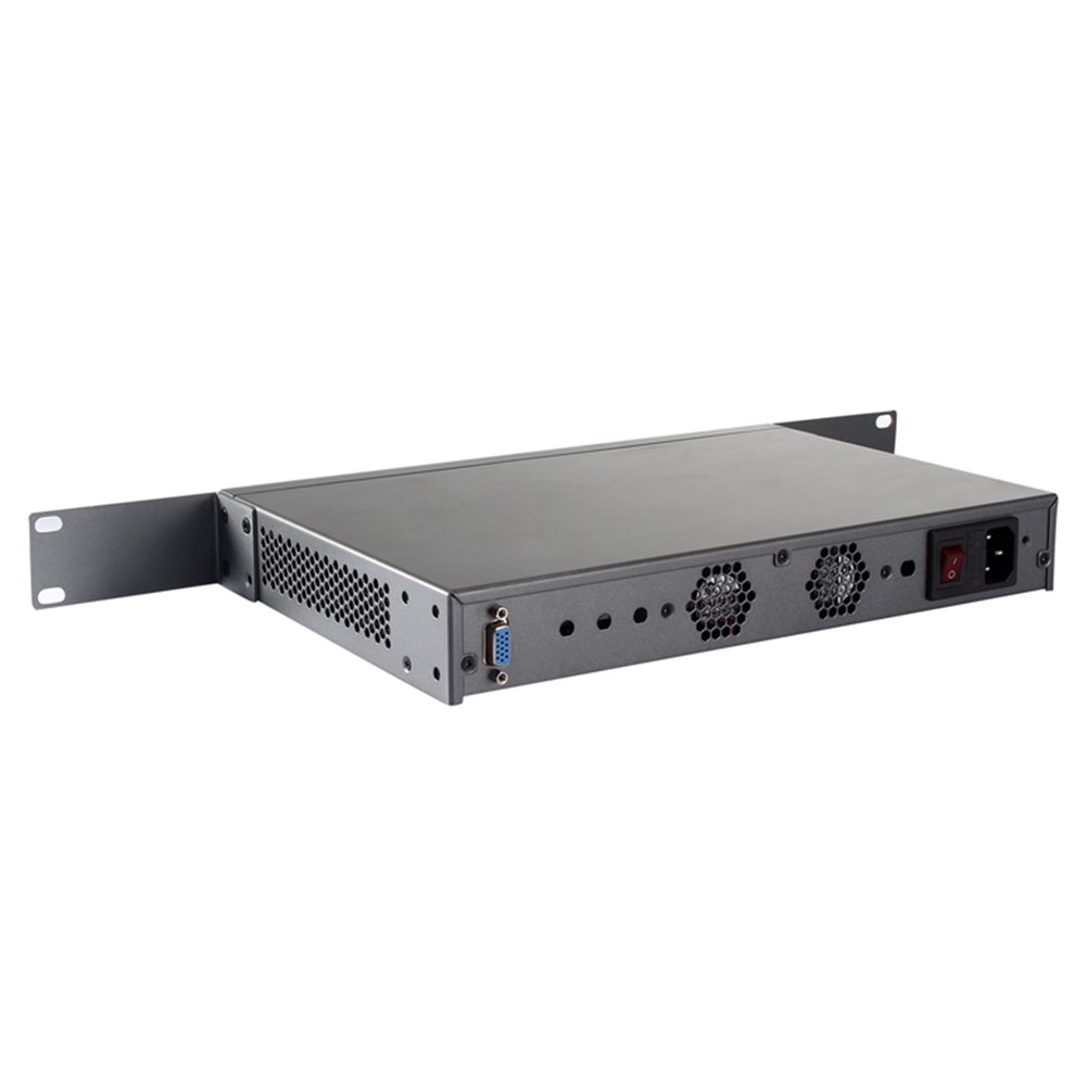 Firewall, OPNsense, VPN, Network Security Micro Appliance, Router PC, Intel I5 2520M / 2540M, RS03, AES-NI/6 Intel Gigabit LAN/2USB/COM/VGA/Fan, (4G RAM/32G SSD)