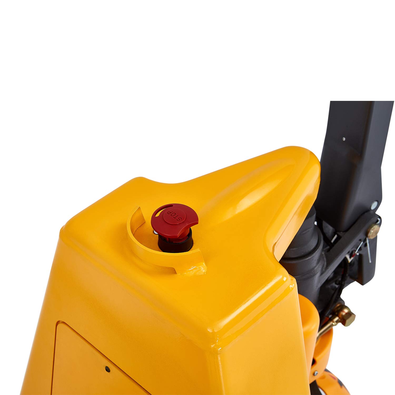 APOLLO Electric Pallet Jack Truck Lithium Battery 3300lbs Capacity 48" Length x 27" Width Fork Size for Material Handling