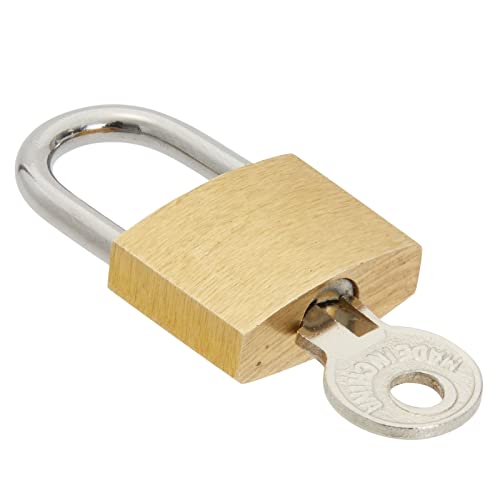 12 Pack Small Locks with Keys for Luggage, Backpacks, Bulk Mini Padlocks for Locker, Suitcase, Jewelry Box, Gym Bags (1.2 x 0.7 in)