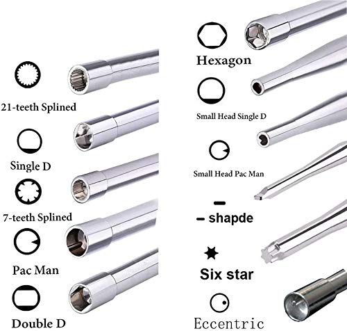 11 Pcs Carburetor Adjustment Tool Screwdriver Kit for Common 2 Cycle Carburator Adjusting Small Engine Carb Tune up Adjusting Tool,11 Carburetor Adjustment Tools+Bag by Lucky Seven