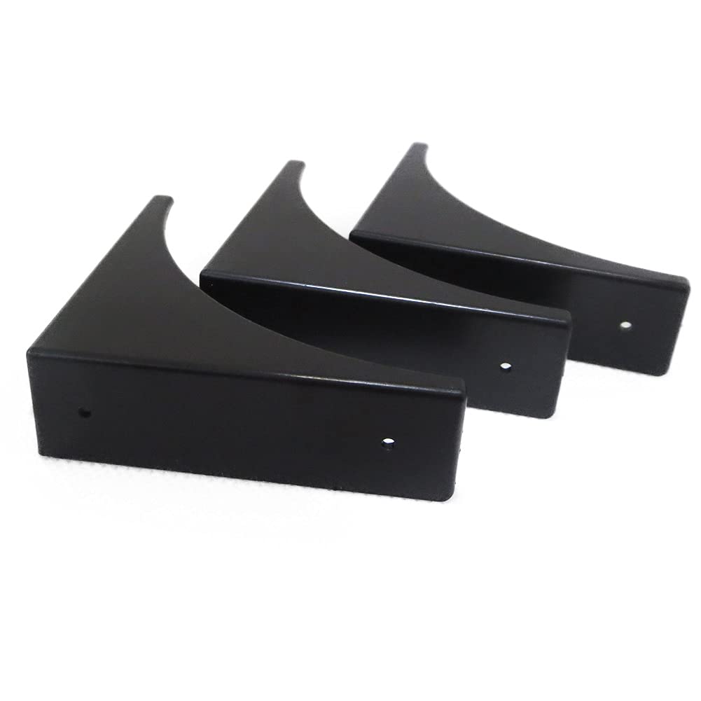 Corner Guard,glrovazas 4 Pcs Decorative Desk Box Corner Protector Desk Case Edge Cover Safety Guard Furniture Corner Bumpers Thickened Hardware for Jewrlry Box Cabinet(Black)